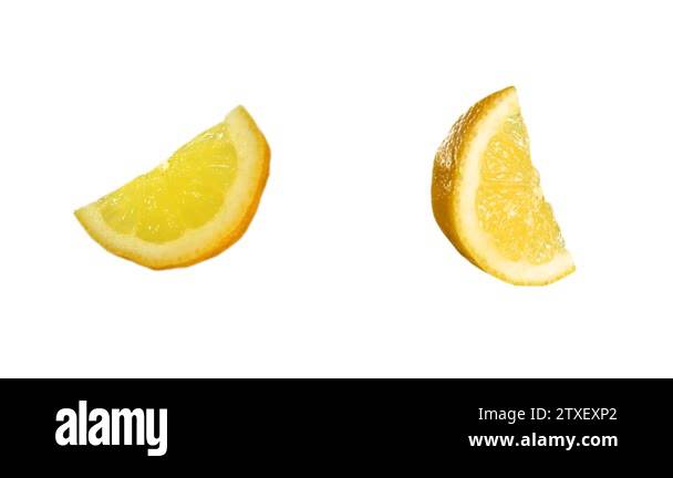 Lemon slice quarter Stock Videos & Footage - HD and 4K Video Clips - Alamy