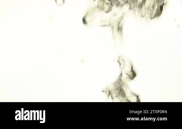 Extreme close up abstract background of air bubbles of hot boiling ...