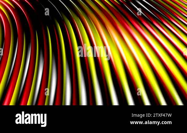 Abstract animated background with waves and glare on the surface of an ...