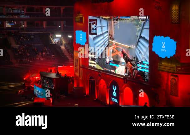 MOSCOW, RUSSIA - OCTOBER 27 2018: EPICENTER Counter Strike: Global ...