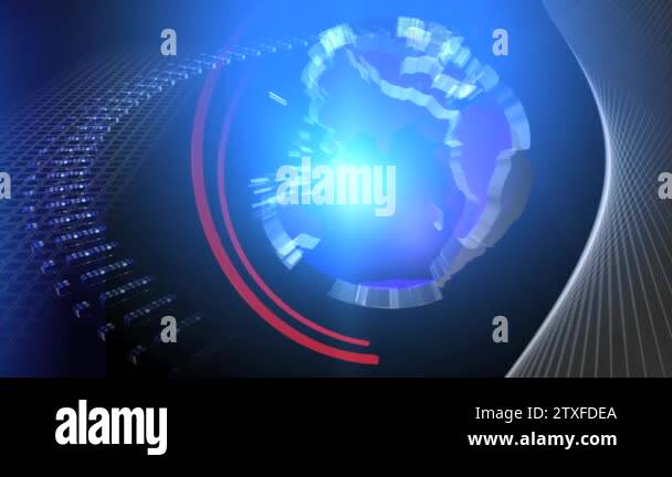 3D Virtual Studio Set Background Stock Video Footage - Alamy