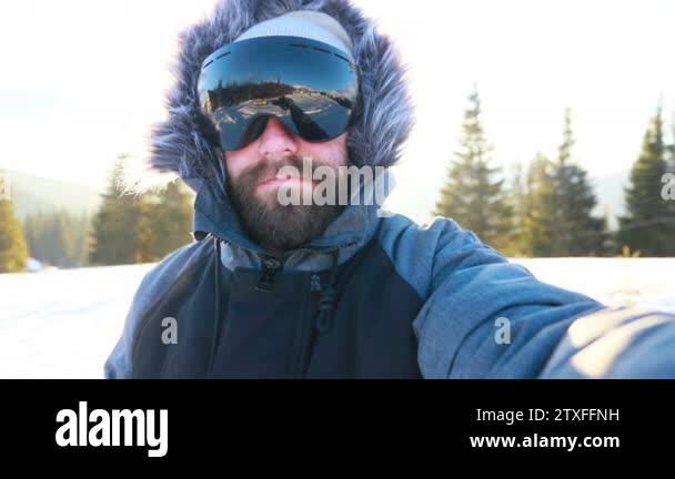 Man beard on ski slope Stock Videos & Footage - HD and 4K Video Clips ...