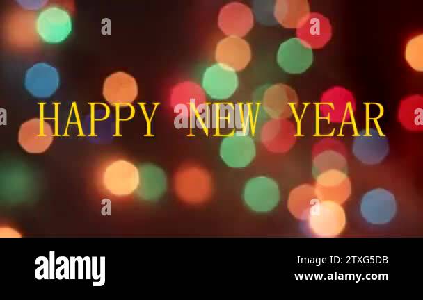 New Years Eve Countdown features flashing strobe numerals and text with ...