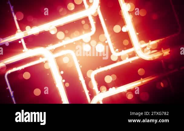 Glitttering particles with glowing squares and light rays background ...