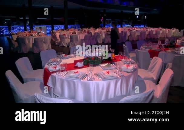 Elegant banquet hall Stock Videos & Footage - HD and 4K Video Clips - Alamy
