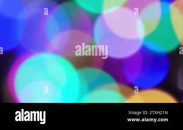 Rotating circles of different size and color Stock Video Footage - Alamy