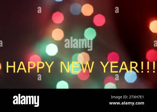 New Years Eve Countdown features flashing strobe numerals and text with ...