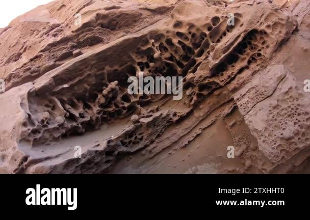 Geological formation of stone balls by wind erotion at Vinchina, La ...