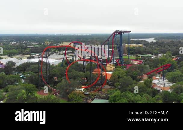 Sheikra roller coaster Stock Videos & Footage - HD and 4K Video Clips ...