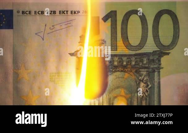 100 euro banknote burn in Stock Videos & Footage - HD and 4K Video ...