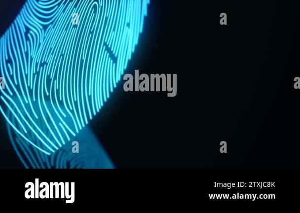 Fingerprint scan provides security access with biometrics ...