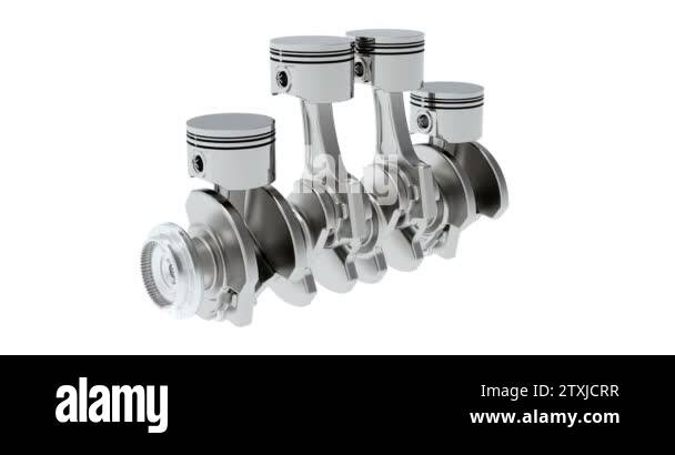 Crank the engine isolated on white Stock Videos & Footage - HD and 4K ...