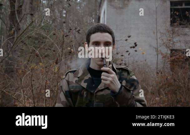Soldier smoking pipe Stock Videos & Footage - HD and 4K Video Clips - Alamy