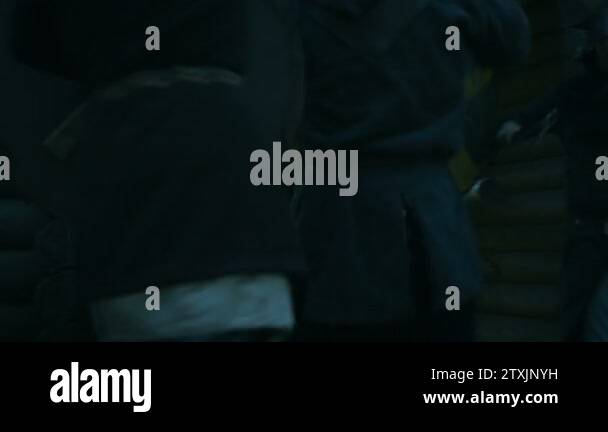 Large-Scale Medieval Battle Reenactment. Violent Tribe of Warriors Run ...