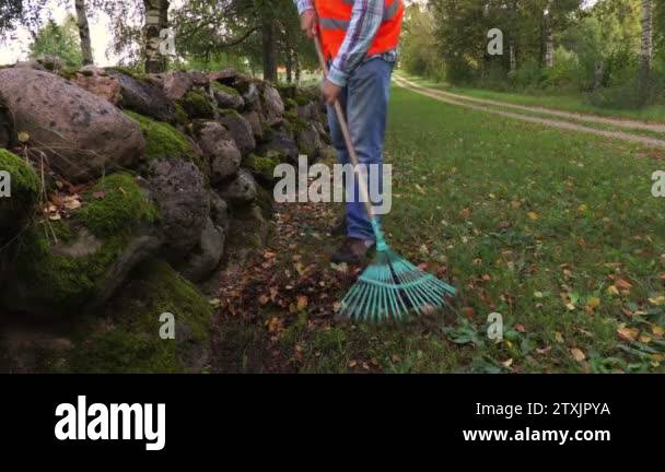 Using rake Stock Videos & Footage - HD and 4K Video Clips - Alamy