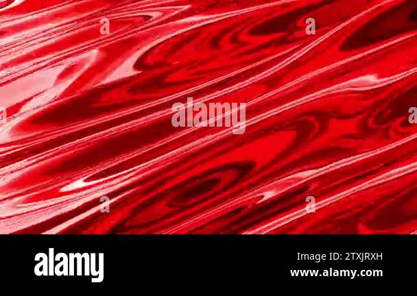 Gold 3d liquid surface texture. Animation of red liquid object ...