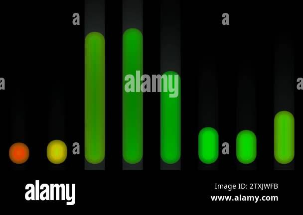 motion graphics and animated background featuring colored bars dancing ...