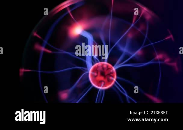 Magic Plasma ball, Tesla lamp, Plasma globe with high voltage lightning ...