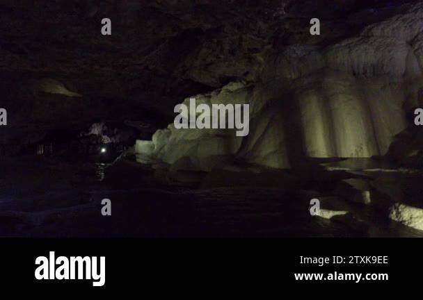 Kaklik Cave is in the Denizli region and known as underground Pamukkale ...