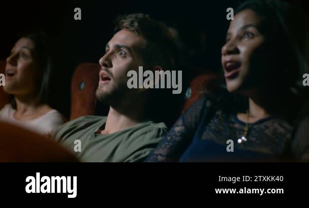 Unbelievable moment in a film causing a movie theatre audience to react ...