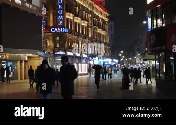 Leicester square london night neon Stock Videos & Footage - HD and 4K ...