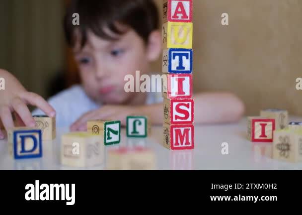 Child autism blocks Stock Videos & Footage - HD and 4K Video Clips - Alamy