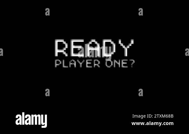 Ready Player One Message For Game UI/ Animation of a ready player one ...