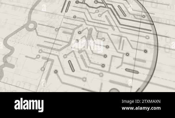 Artificial Intelligence Project Creating Abstract Concept Of Cyber Technology Machine Learning