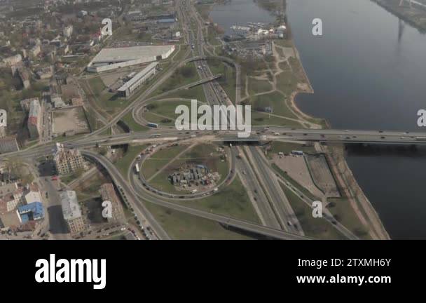 The city traffic viaduct bridge the viaduct bridge bridge Stock Videos ...