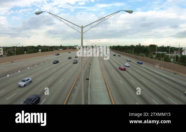 Miami, Florida USA - December 4, 2018: High definition video of the ...