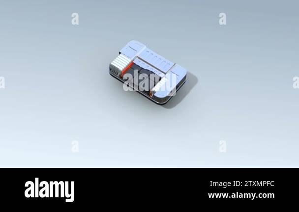 Demonstration of reused electric vehicle batteries component system. EV ...
