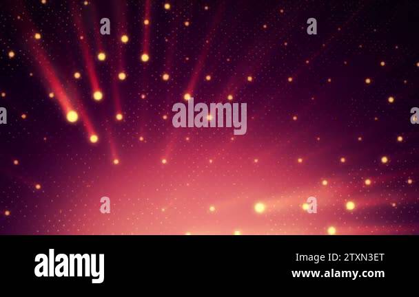 Abstract background with red wall from lamps of bright light with ...