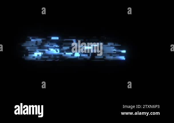 cool glitch RACING text animation background logo seamless loop New ...
