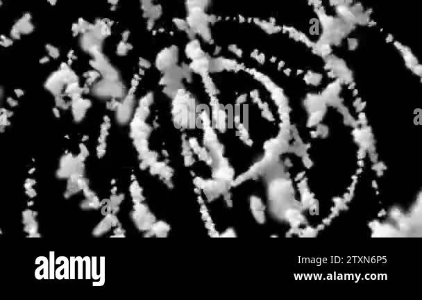 motion graphics and animated background of abstract white organic ...