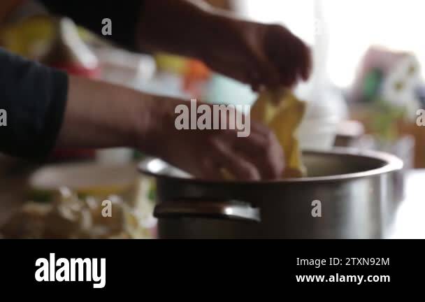 Video about cheese making. Stages of production of soft cheeses ...