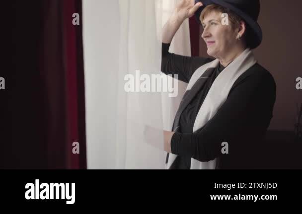 Profile portrait elegant mature Stock Videos & Footage - HD and 4K ...