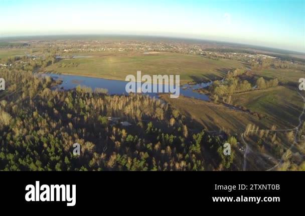 Beautiful panorama morning aerial Stock Videos & Footage - HD and 4K ...