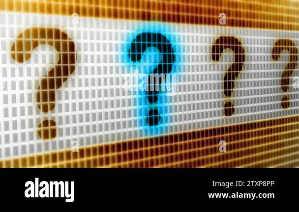 Question Mark icon on the Screen. 4K Resolution. Encoder Prores 4444 ...