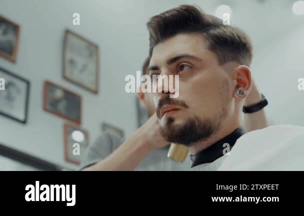 Male haircut Stock Videos & Footage - HD and 4K Video Clips - Alamy