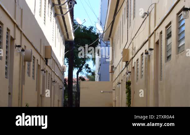 Alley way between buildings Stock Videos & Footage - HD and 4K Video ...