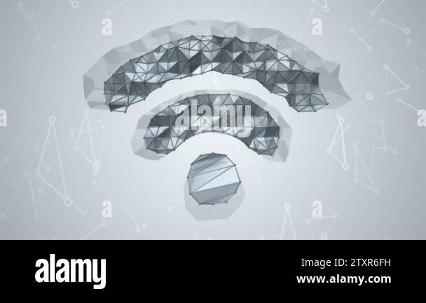 Grey wifi symbol Stock Videos & Footage - HD and 4K Video Clips - Alamy