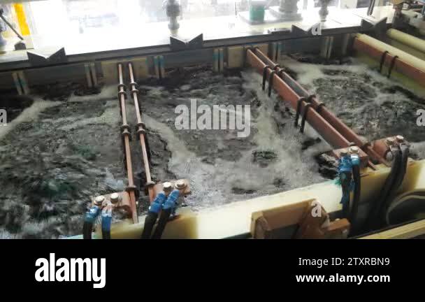 Galvanic bath, circuit board manufacturing. Engineering production ...