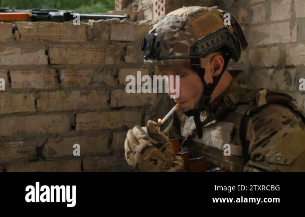 Tired soldier army soldier Stock Videos & Footage - HD and 4K Video ...