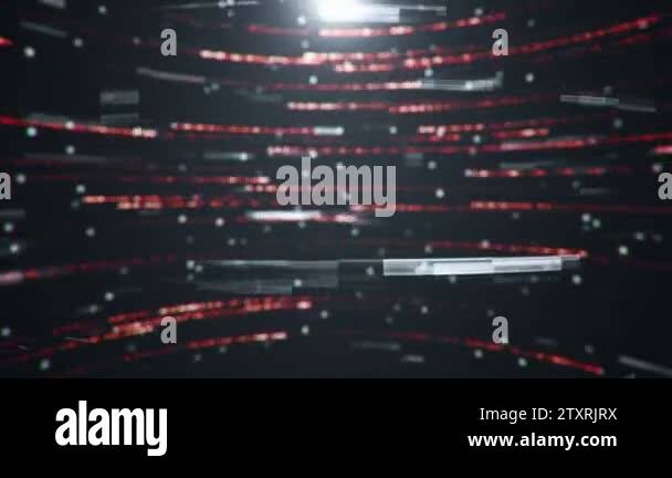 Animation of fast flow from stripes and squares on black background ...