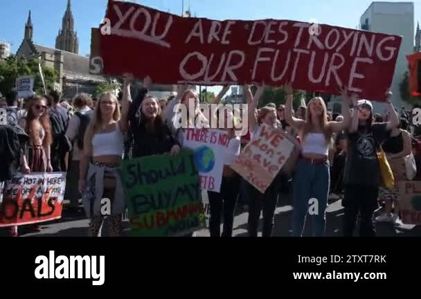 Climate protest banner Stock Videos & Footage - HD and 4K Video Clips ...