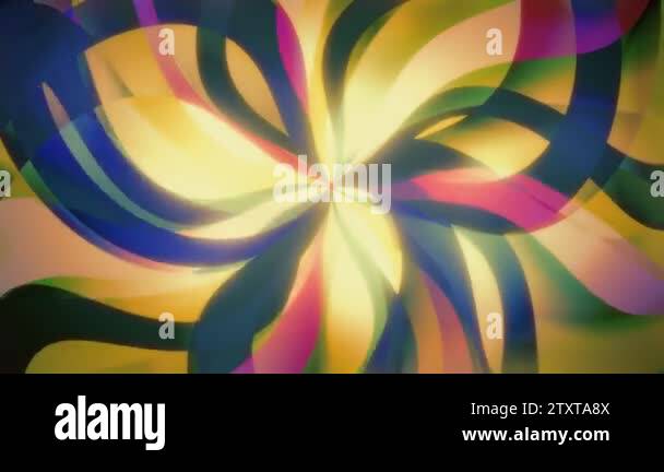 Psycho Candy Red // 4k Multicolored Psychedelic Video Background Loop ...