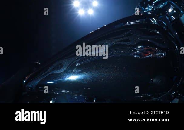 Chrome details and mega lights for an Harley Davidson Screamin Eagle ...