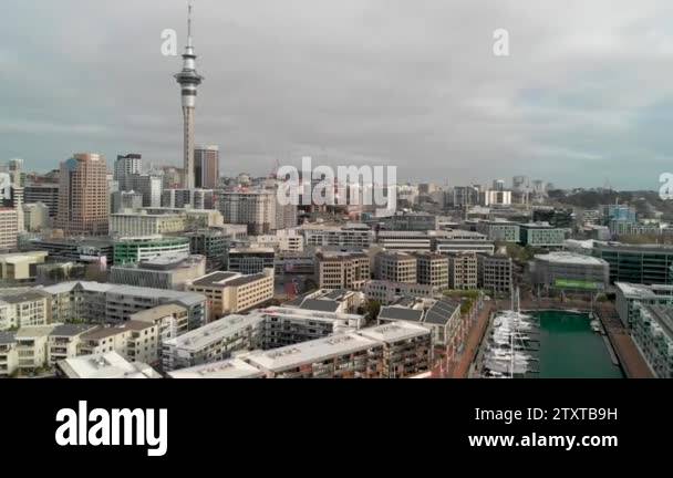 Auckland skyline new zealand Stock Videos & Footage - HD and 4K Video ...
