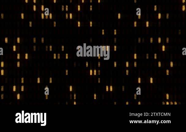 Shiny Abstract Gold Glimmer LED Lights Turning On and Off Randomly - 4K ...