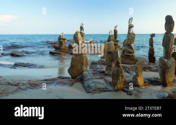 Stacked stone tower Stock Videos & Footage - HD and 4K Video Clips - Alamy